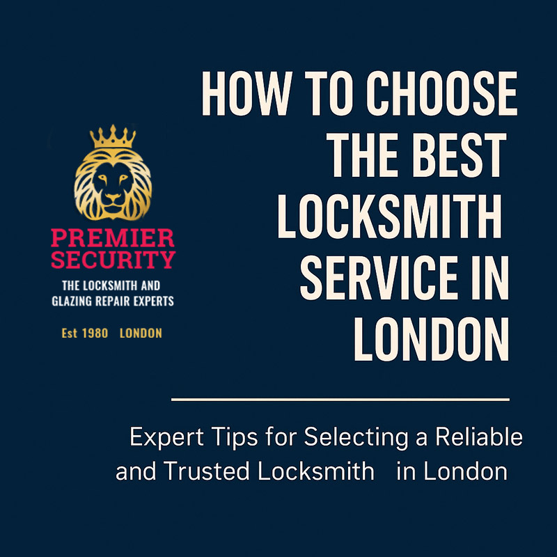 How to Choose the Best Locksmith Service in London | Premier Security ...